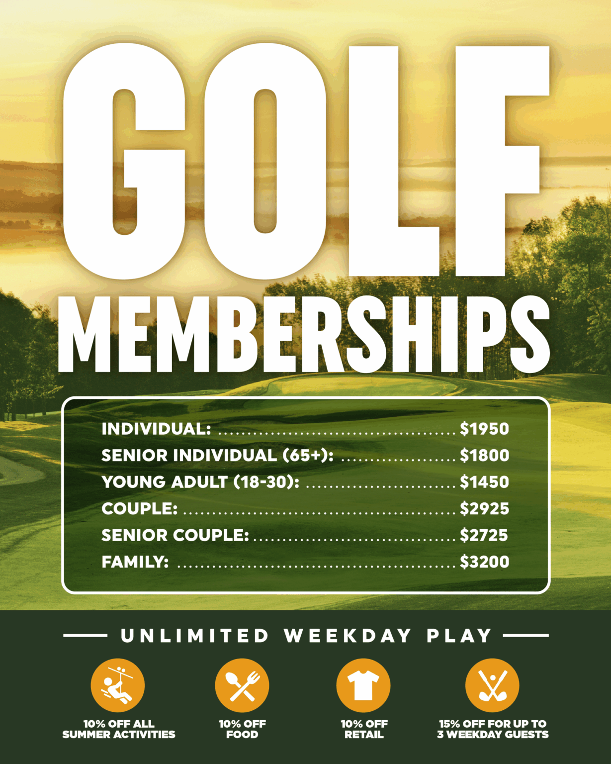 Peek'n Peak Championship Caliber Golf Course in Western NY, Near PA & OH