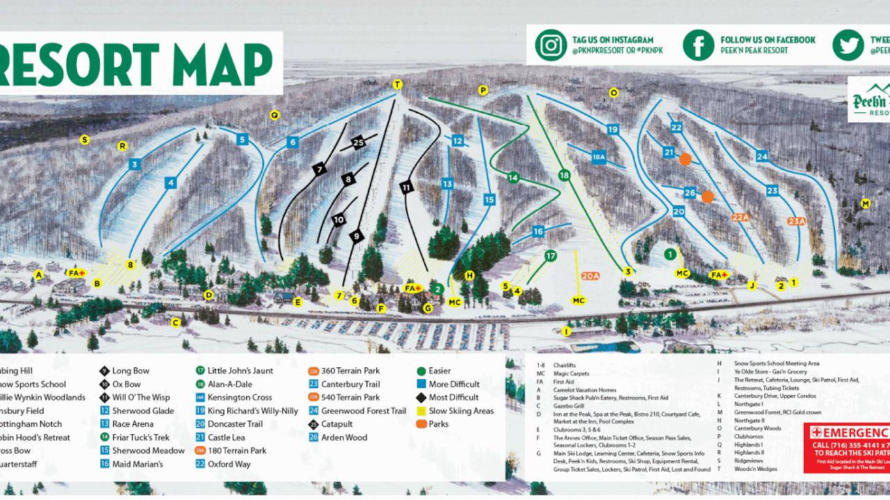 Beginner’s Guide to Skiing and Snowboarding at Peek’n Peak Resort ...
